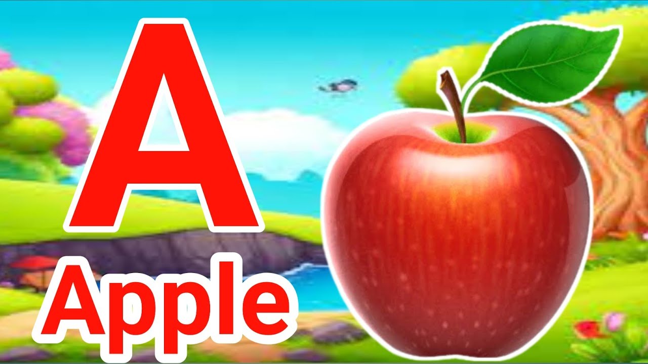 ABC Phonic Song -Toddler Learning Video Songs,Phonics Song ,A for Apple ...