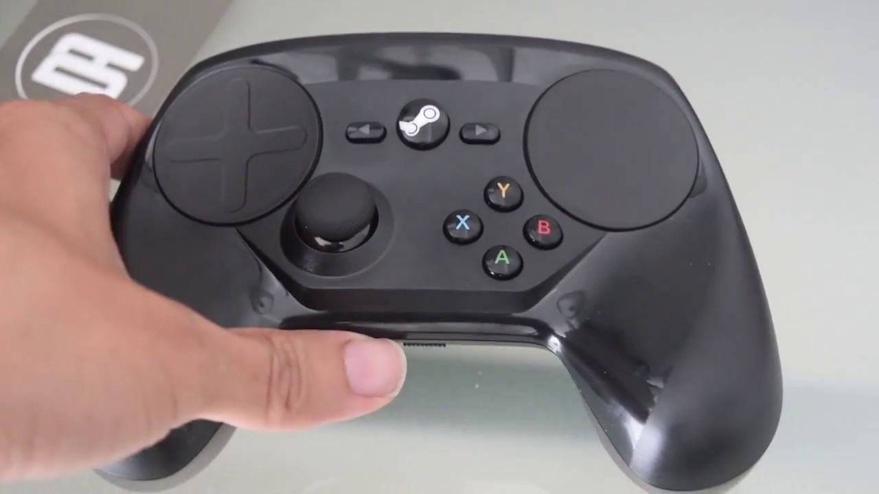 Steam Controller playing DOOM's E1M1 - YouTube