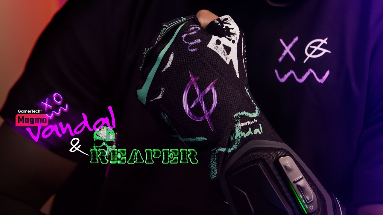 Reaper & Vandal | Magma Glove | GamerTech® - YouTube