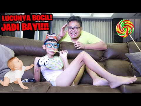 BOCIL MINUM RAMUAN AJAIB!, TIBA-TIBA MENJADI BAYI!!!