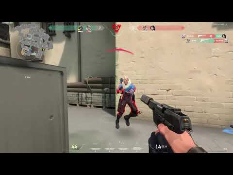 VALORANT KillJoy Swarm Grenade Clutch! - YouTube