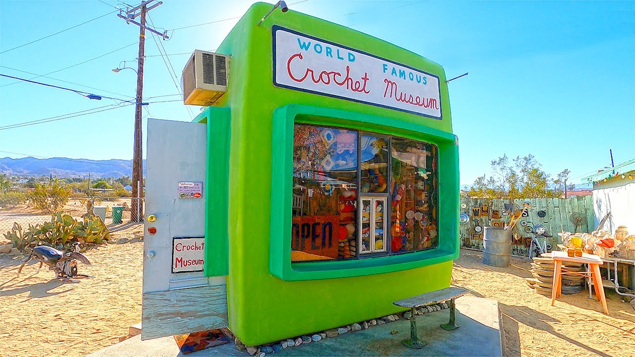 World Famous Crochet Museum Tour | Joshua Tree Attractions - YouTube