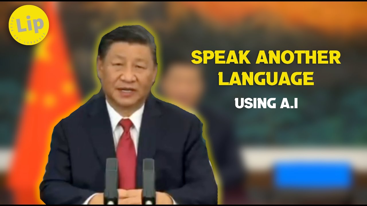 Lip - Speak Another Language using A.I! - YouTube