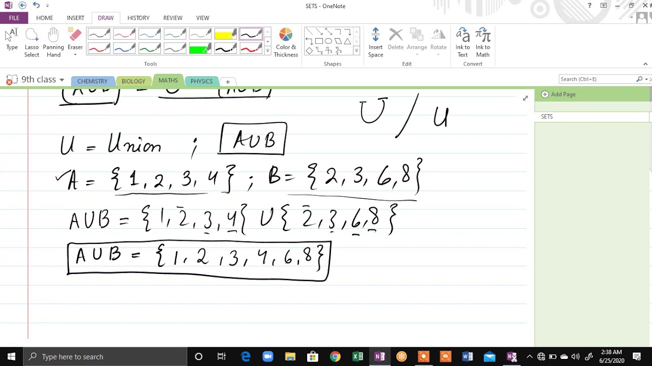 Sets Basic Concept Video 1 - YouTube