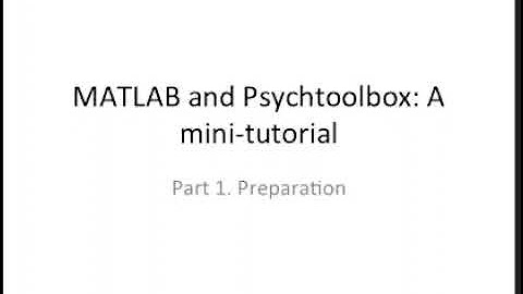 Learn_to_program_MATLAB_Psychtoolbox - YouTube