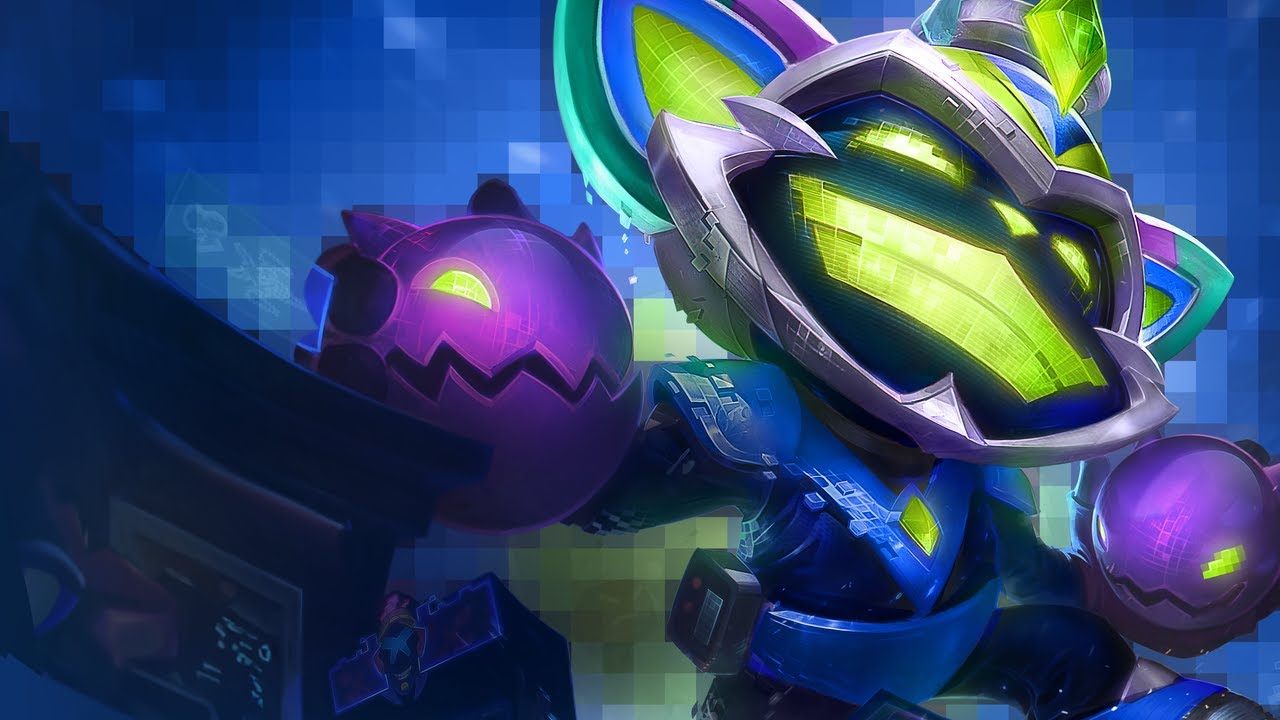 Cyber City Battle Boss Ziggs Custom Skin Preview - League of Legends ...