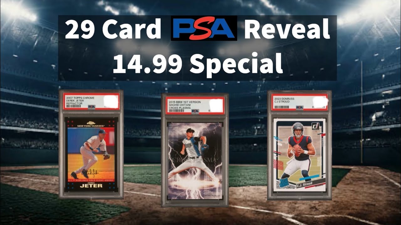 🚨 I snuck a DAMAGED card by PSA 😳 29 Card PSA Reveal 14.99 Special 💵💵💎 ...