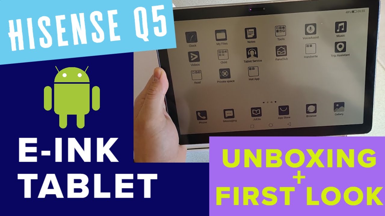 HiSense Q5 Android Tablet Unbox and First Look - YouTube