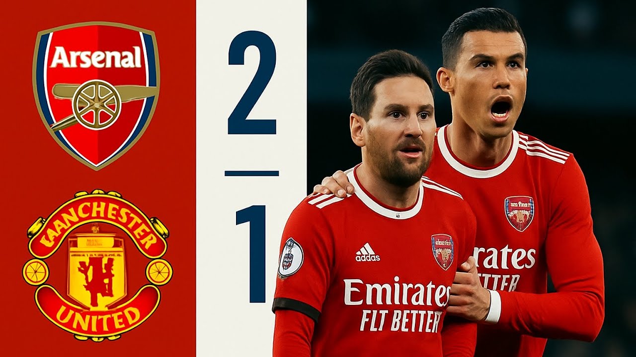 Ars vs Man united (2-1) . My League ep2. E football. Sajjad Hossain ...