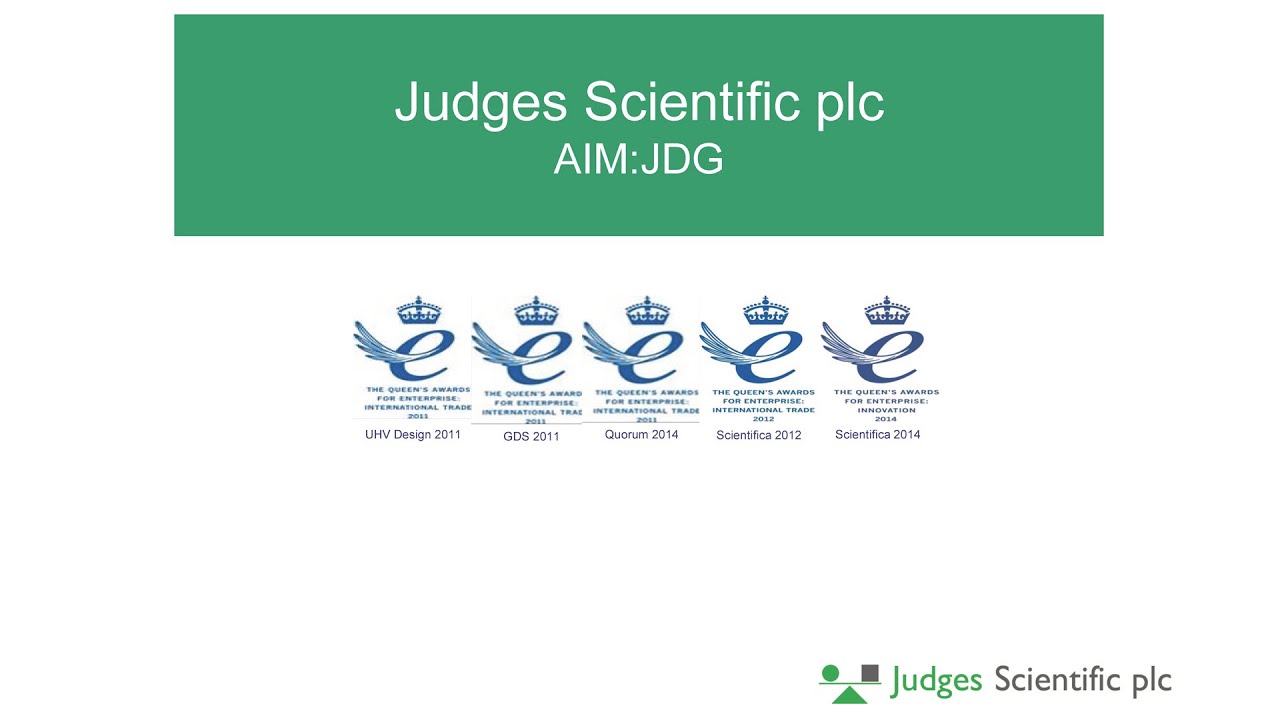 Judges Scientific - JDG - presenting at Mello April 2016 - YouTube