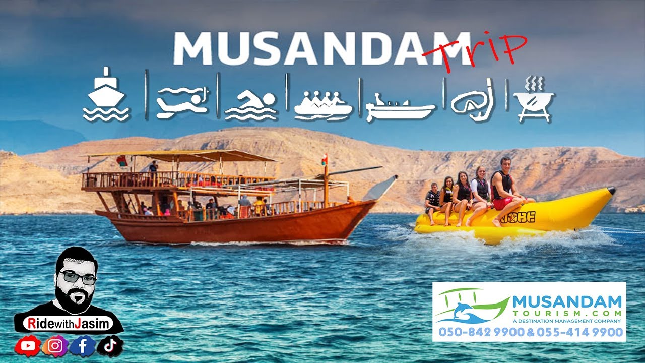 ‘Norway of Arabia’ Oman Musandam Day Trip | Speed Boat Banana Boat Ride ...