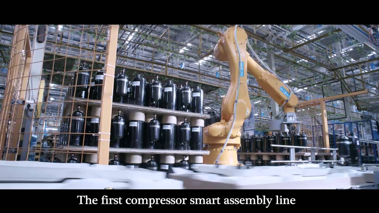 Midea GZ Smart factory - YouTube