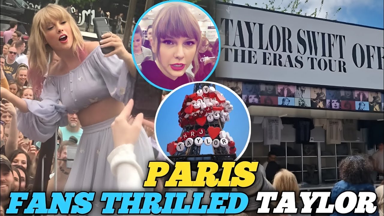 Fans in Paris Delighted as Taylor Swift Signs Autographs and Poses for ...