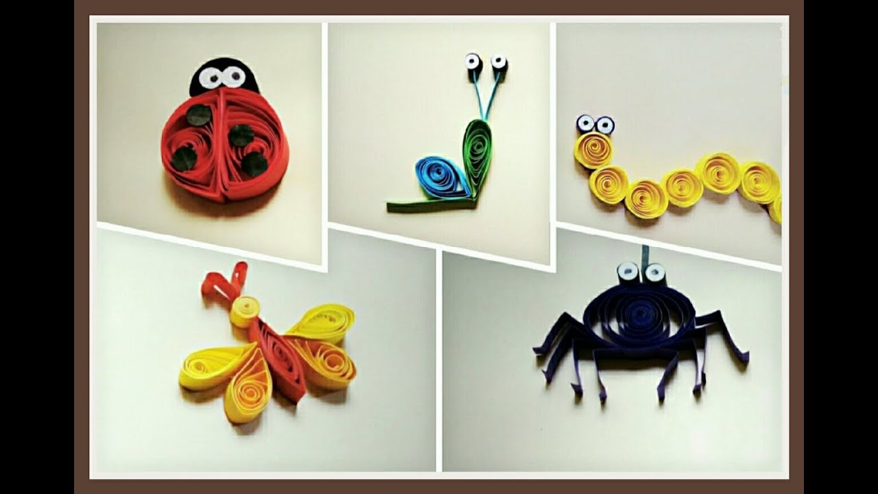Quilled Bugs