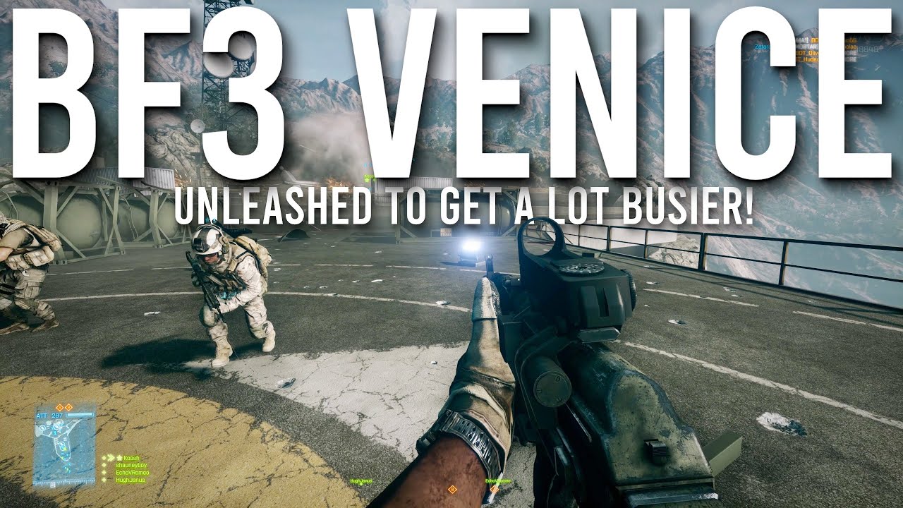 Venice Unleashed (Battlefield 3 Mod) Is About To Get A LOT Busier - YouTube