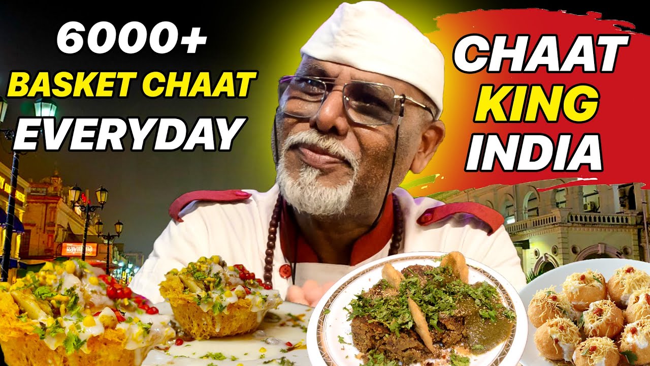🇮🇳😱Viral Street Food Indian |"Basket chaat lucknow"|"Chaat king lucknow"|"Chat king"| - YouTube