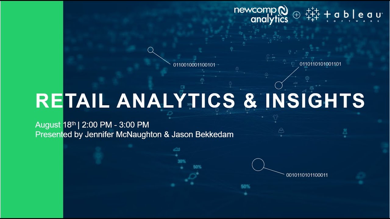 Retail Analytics & Insights with Tableau - YouTube