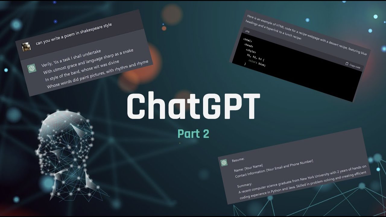 Discover the Magic of ChatGPT (Part 2) - YouTube