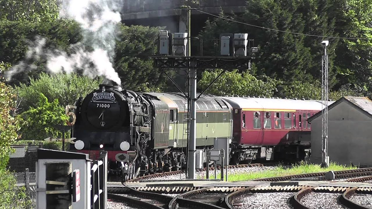 The Torbay Express 2011 - 71000 Duke Of Gloucester (21st August) - YouTube