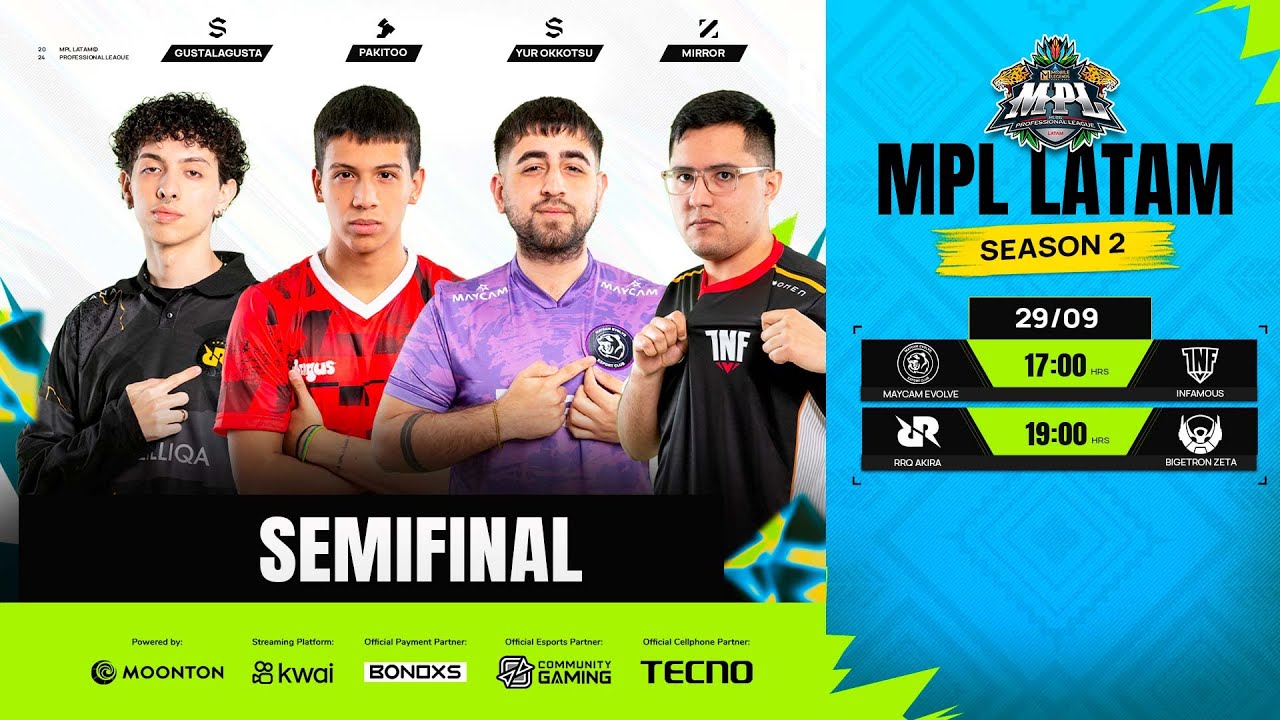 MPL LATAM S2 PLAYOFFS AO VIVO | SEMIFINAL, Dia 14 | Mobile Legends ...