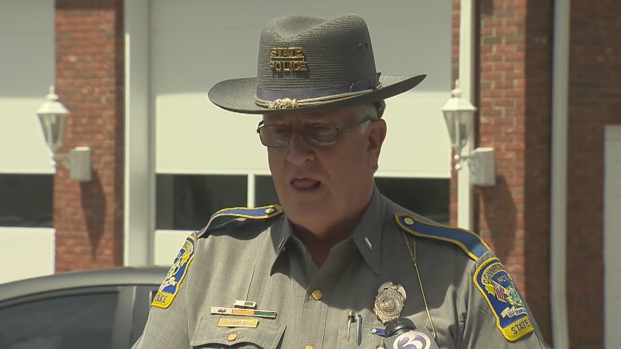 CT state police announce arrest of suspect - YouTube