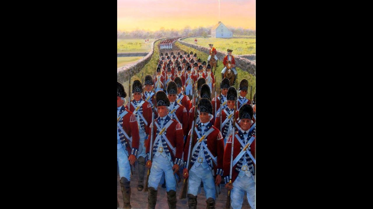 Prime And Load 1776 Commander Line Battle, 18th royal Irish Grenadiers ...
