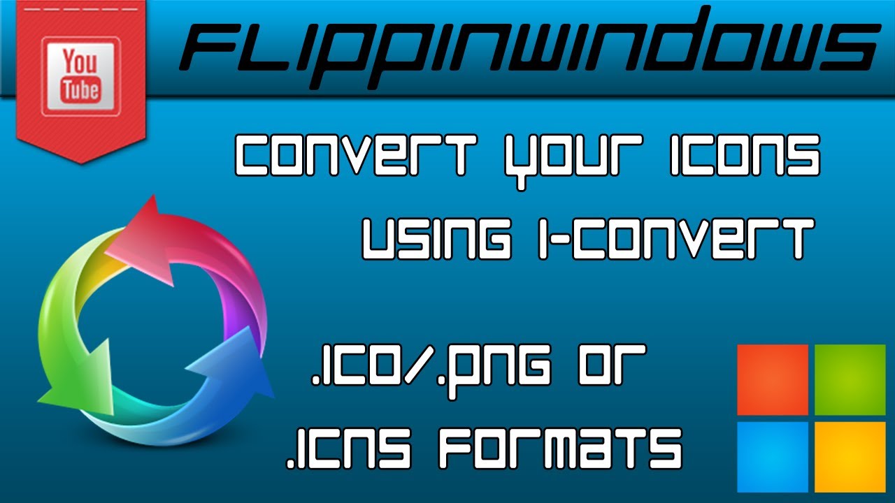 iConvert |Convert Windows/Mac/Linux icons - YouTube