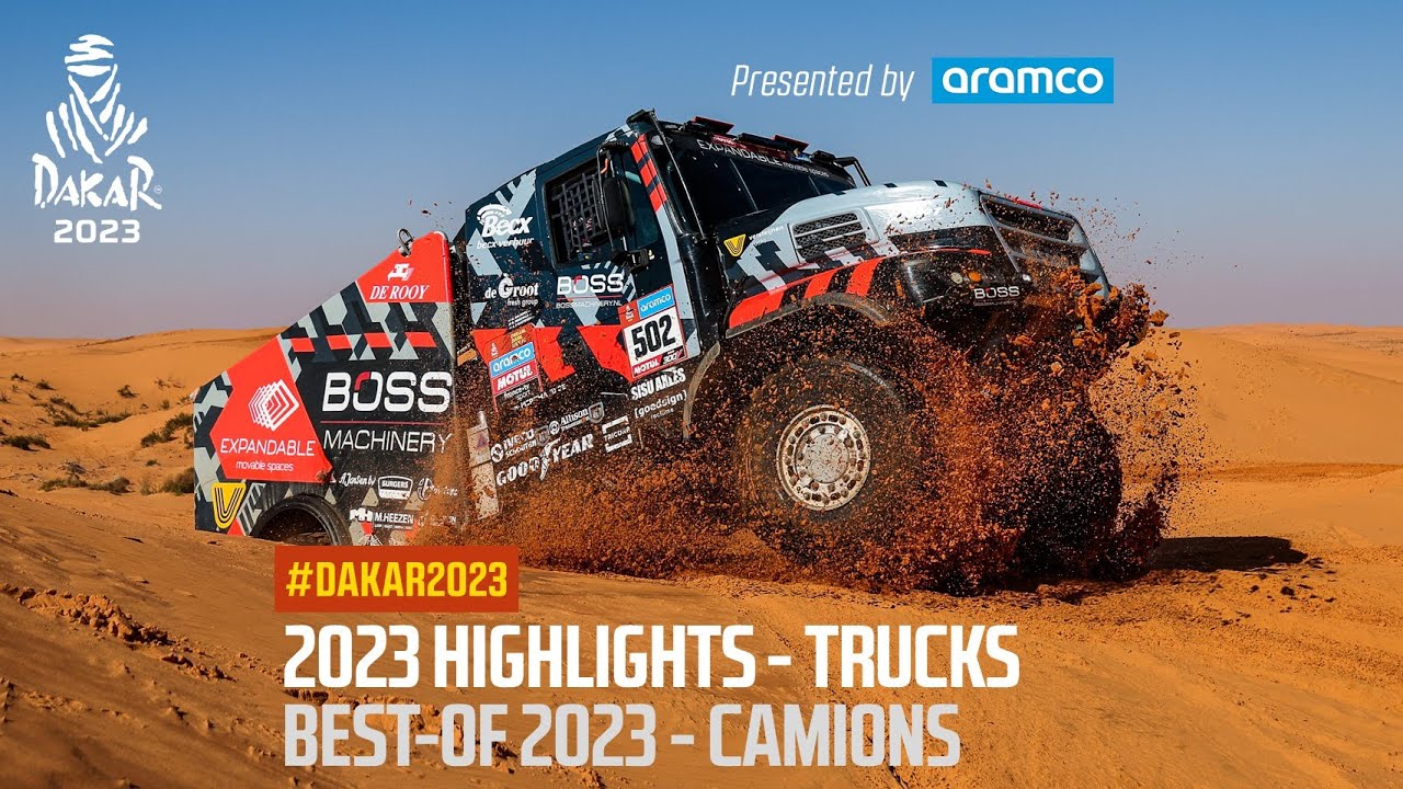 Trucks Highlights presented by Aramco- #Dakar2023 - YouTube