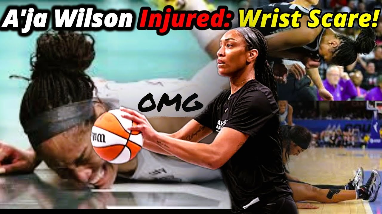 A'ja Wilson Injury Update: Aces Star Hurts Wrist in Scary Fall vs ...