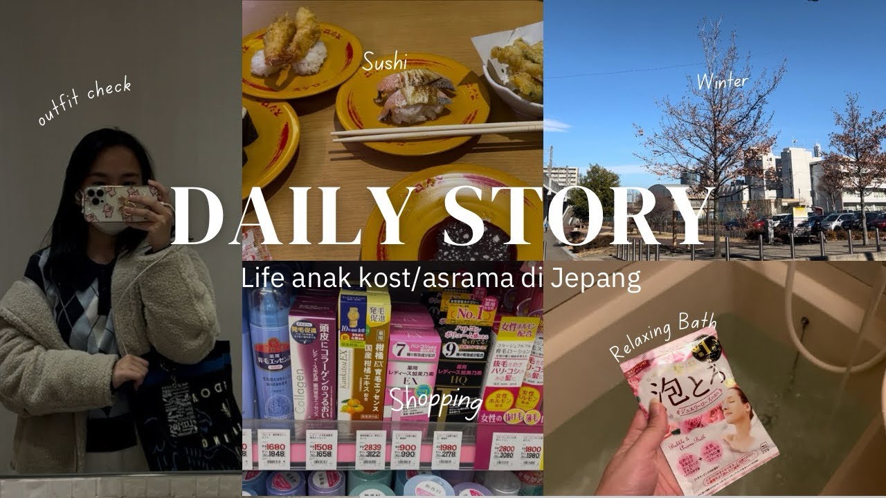 Daily Life as Anak Asrama/kost di Jepang | Day life at dorm, makanan ...