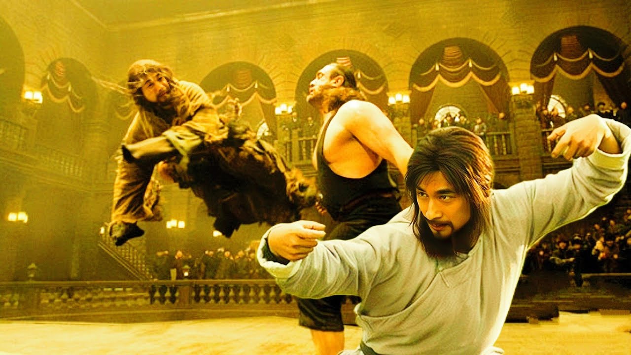 Drunken Master vs. Foreign Strongman kick boxing Master. - YouTube