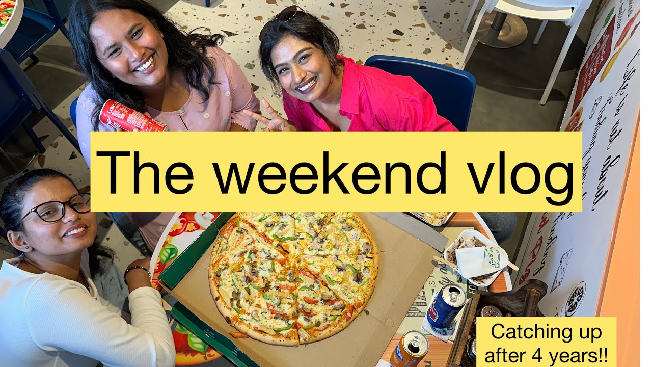 The Weekend vlog!! Catching up with friends after 4 long years 🎀 - YouTube
