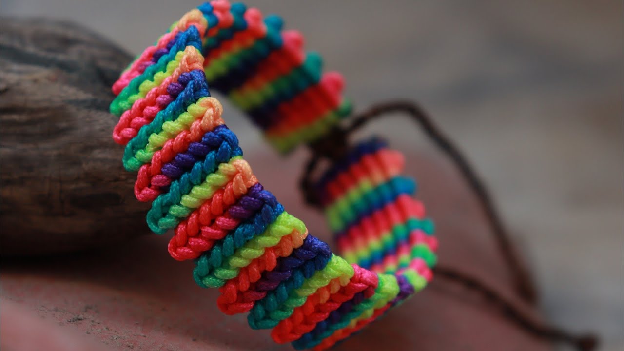 DIY : Color Bracelet Ideas | How To Make Thread Bracelet At Home ...