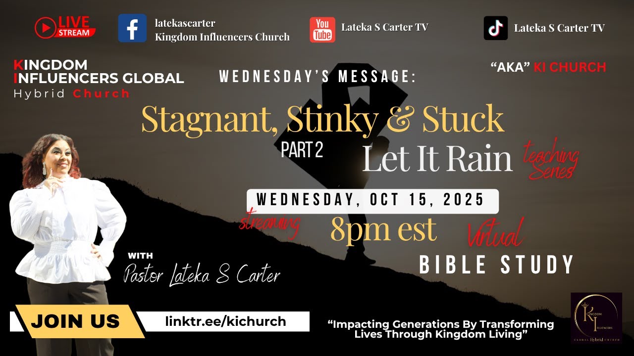 🔥 📖 Stagnant, Stinky & Stuck Part 2 📖 Let It Rain (New) Teaching Series ...