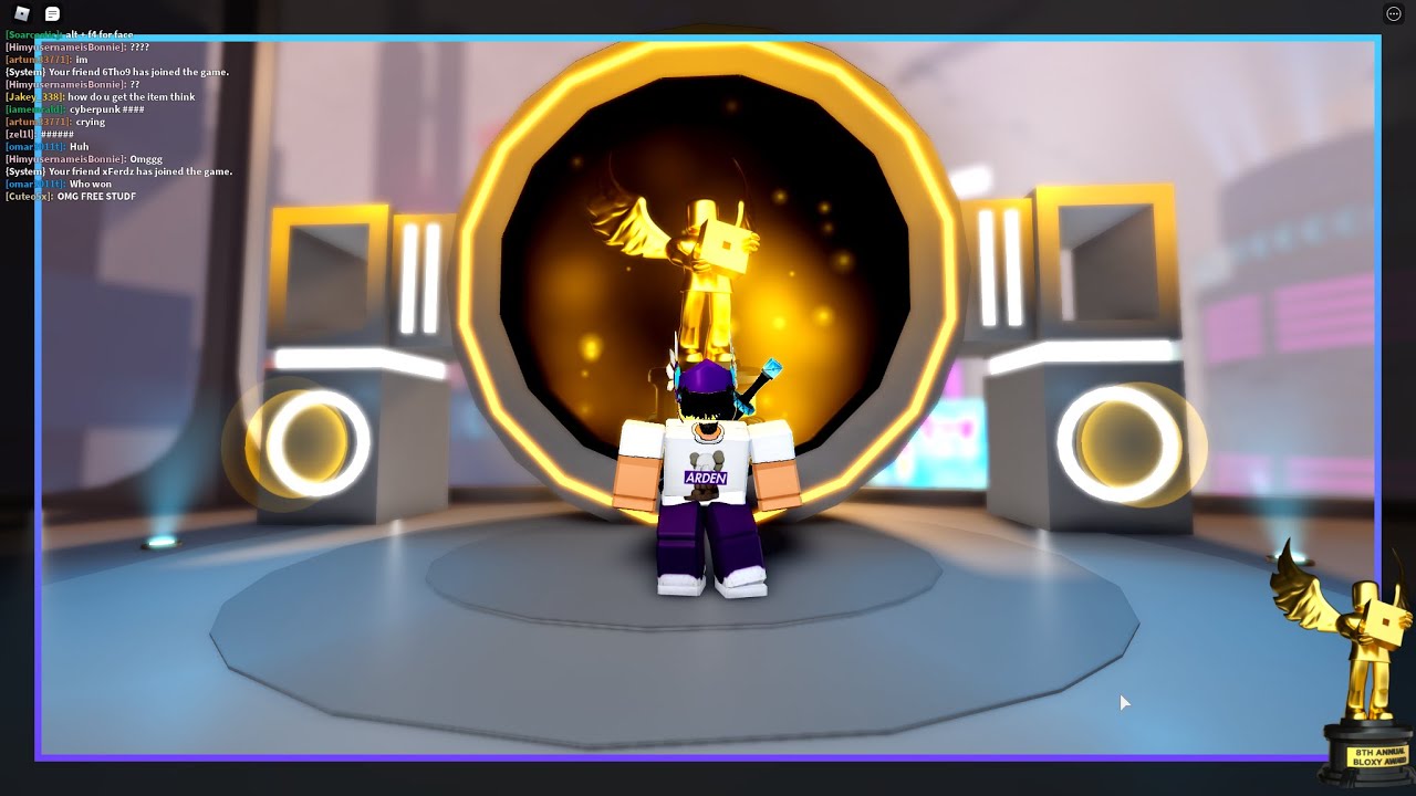 The 8th Annual Bloxy Awards!! - YouTube