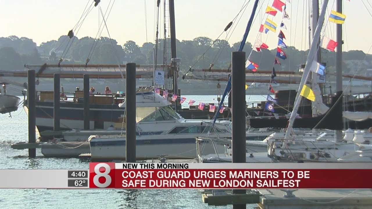 Coast Guard reminds boaters to be vigilant during New London Sailfest ...
