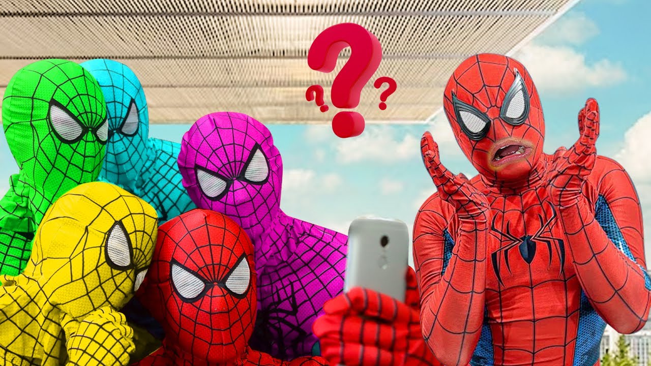 TEAM SPIDER MAN in REAL LIFE #230 | Spider-Man was KIDNAPPTED on his ...