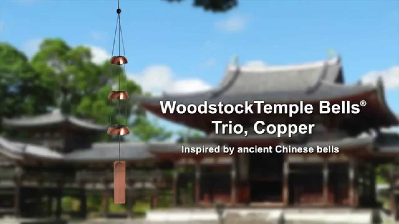 Woodstock Temple Bells - Trio, Copper by Woodstock Chimes - YouTube