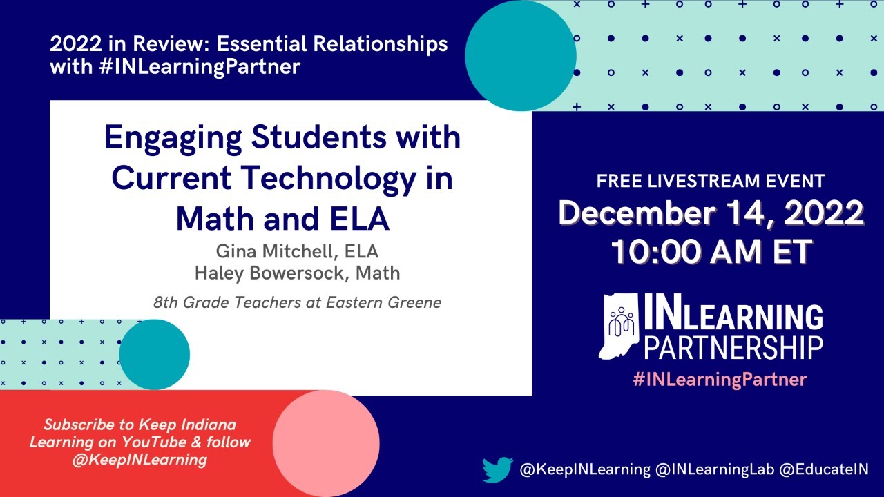 Engaging Students with Current Technology in Math and ELA - YouTube