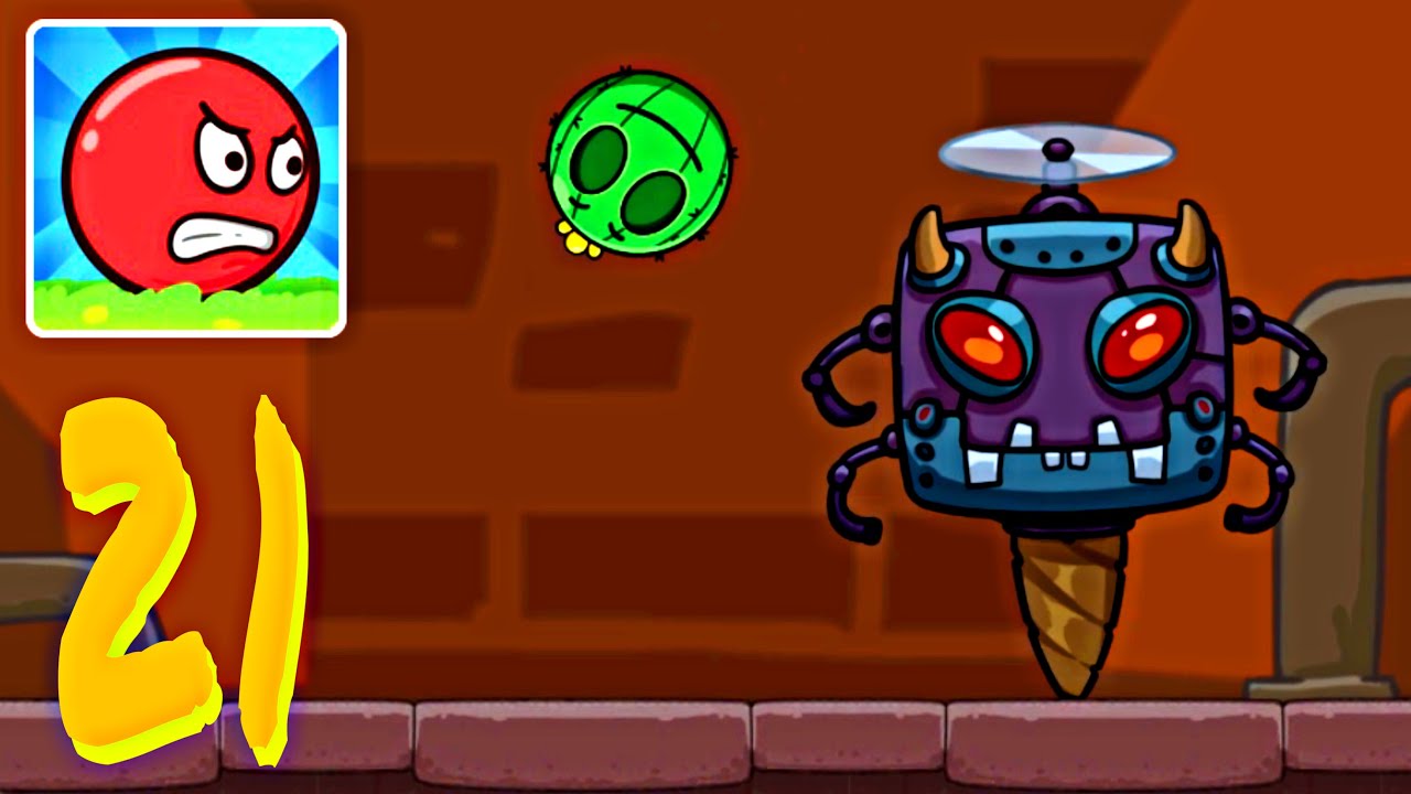 Red Ball 7 Gameplay Walkthrough Part 21 ( iOS, Android) - YouTube