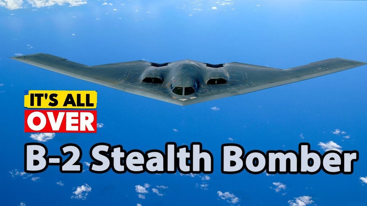 B-2 Spirit Stealth Bomber plane |The Ghost in the Sky | How It Works ...