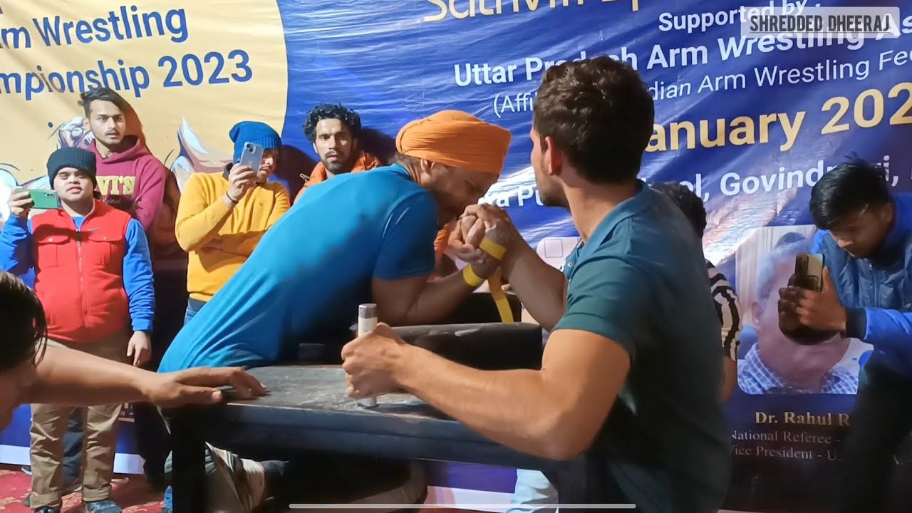 60KG BOUTS || GHAZIABAD OPEN ARM WRESTLING CHAMPIONSHIP 2023 || AJAY ...