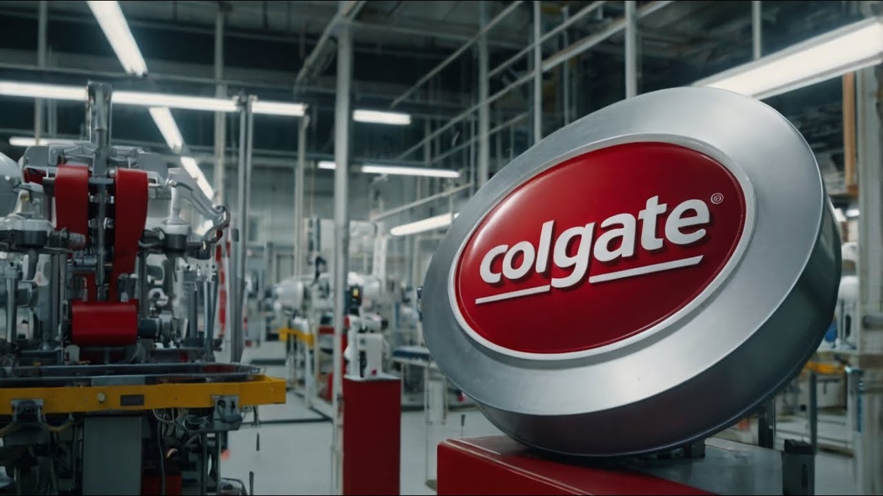 HOW COLGATE IS MADE IN FACTORY - YouTube