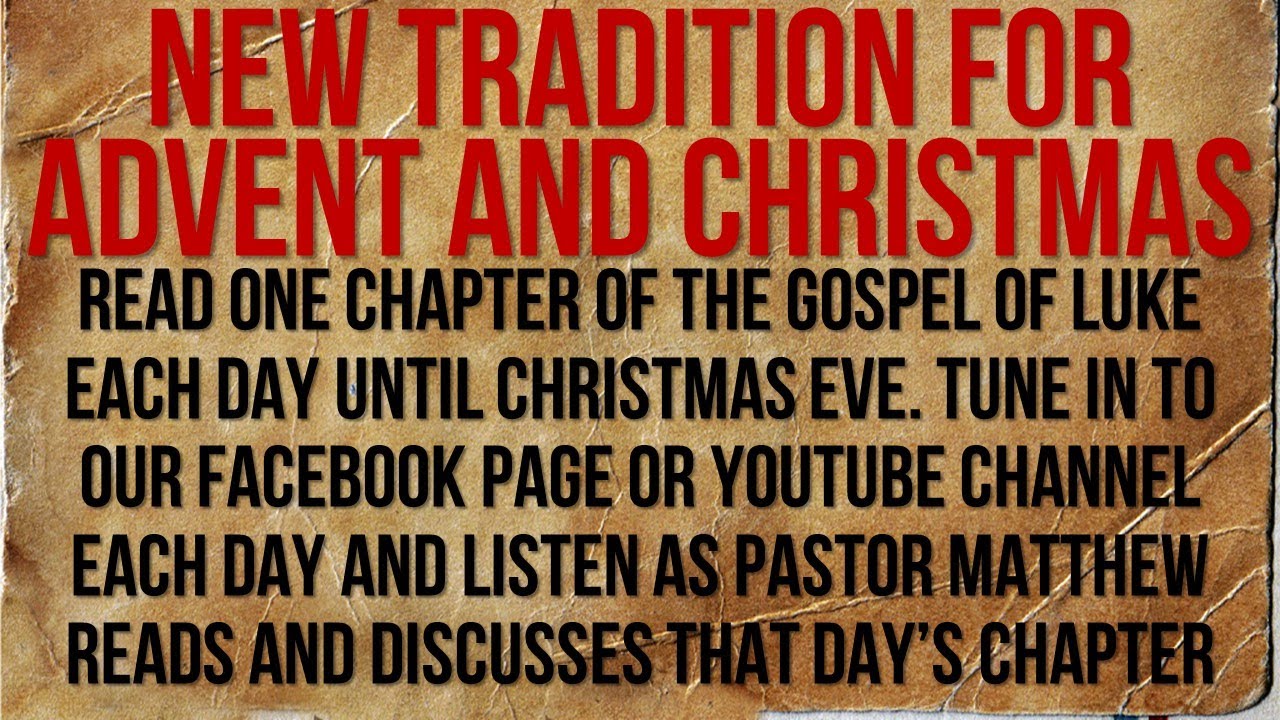 Reading Luke Through Advent - Luke 18 - YouTube