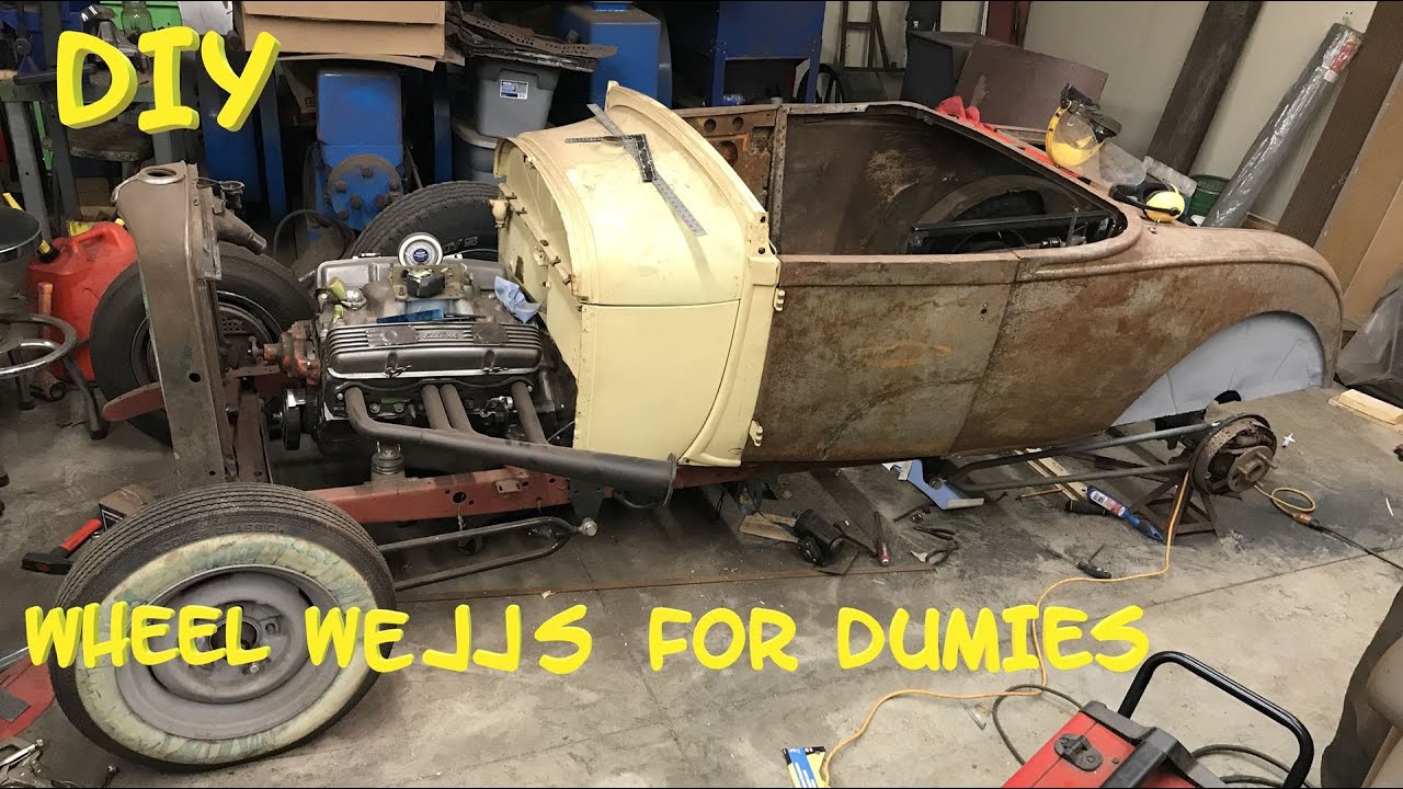 DIY Model A Wheel Well Fabrication. 1929 Model A Roadster, Model A ...