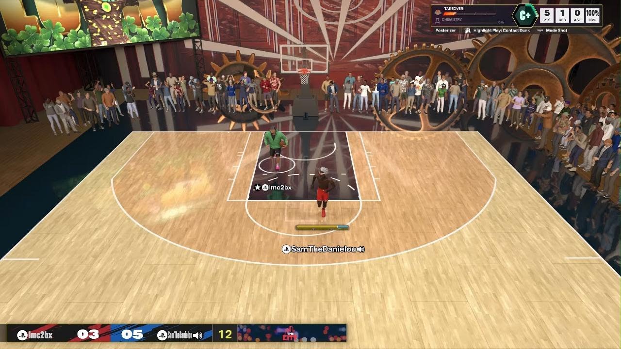 NBA 2K25 rim attacker - YouTube