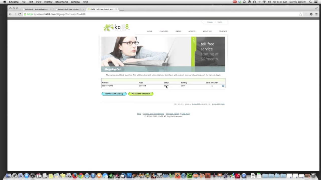 Learn to setup your own toll free phone number for your buisness. - YouTube