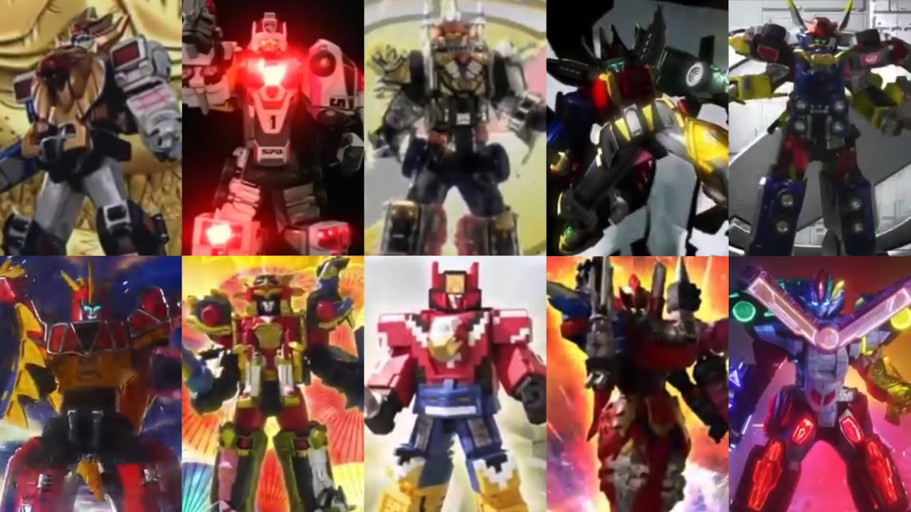 Super Sentai Primary Robo Combination (GaoKing - Kiramazin) - YouTube