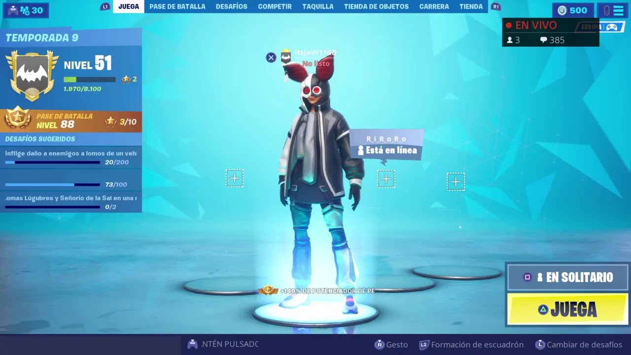 JUGANDO CON LA SKIN MONOKUMA (Danganronpa) - Fortnite: Battle Royale ...