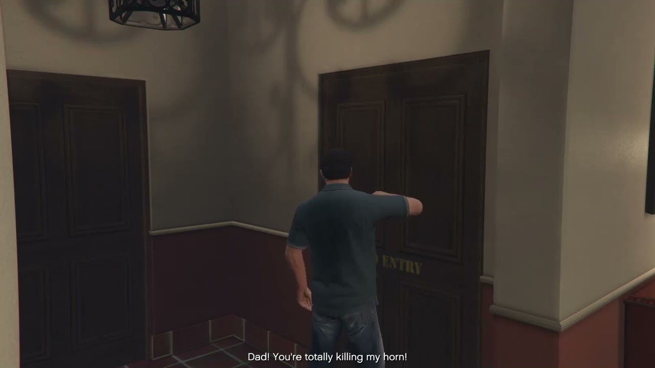 GTA 5 - Whats is Jimmy doing in his room - YouTube